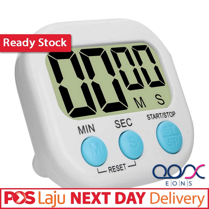 START/STOP BUTTON Timer Multifunctional Alarm Clock Home Cooking Baking ...