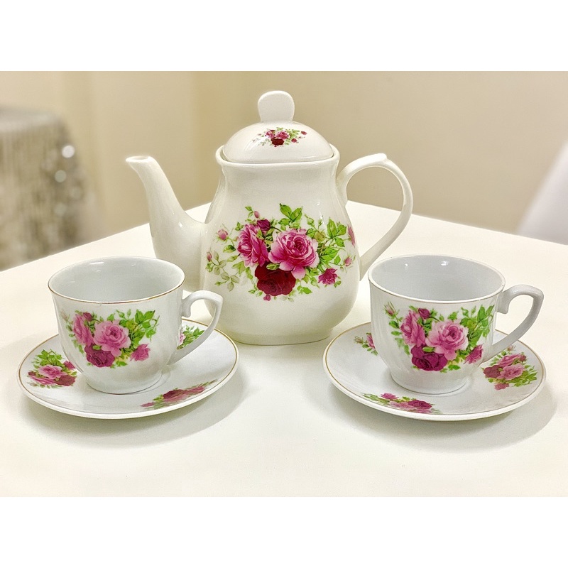Ceramic teapot 1 liter Murah 🔥🔥🔥 | Shopee Malaysia