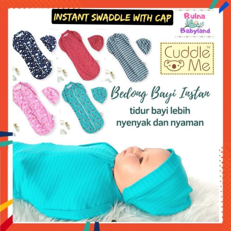 Instant swaddle with FREE cap | Shopee Malaysia