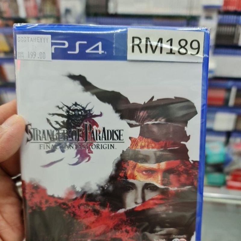 PS4 STRANGER OF PARADISE FINAL FANTASY ORIGIN ENG R3 NEW AND SEALED ...