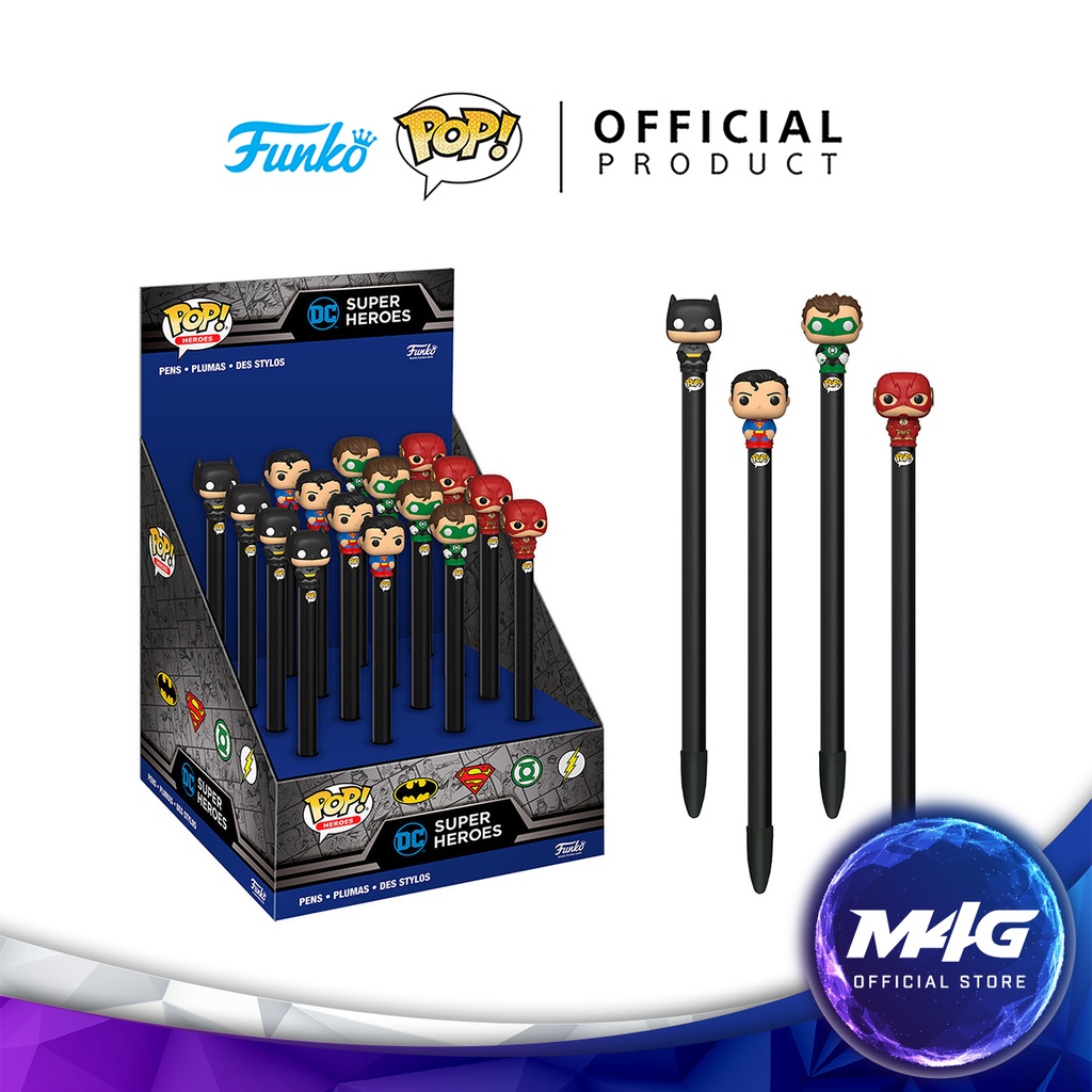 Funko POP! Pen Topper - DC Comic 2020 (Batman / Superman / The Flash ...