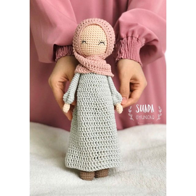 (PDF) Hijab Girl Doll Crochet Amigurumi Pattern | Shopee Malaysia