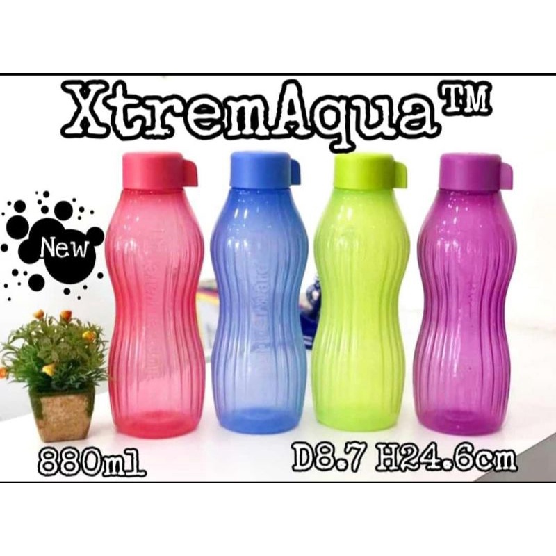 TUPPERWARE XTREM AQUA 880ML(1 PCS) | Shopee Malaysia