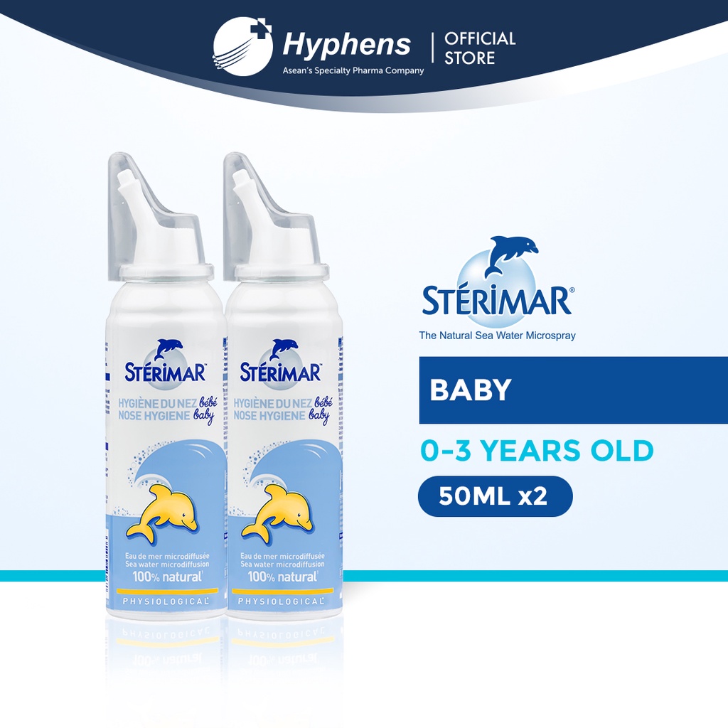 Sterimar Nose Hygiene Baby (50ml x 2) | Shopee Malaysia