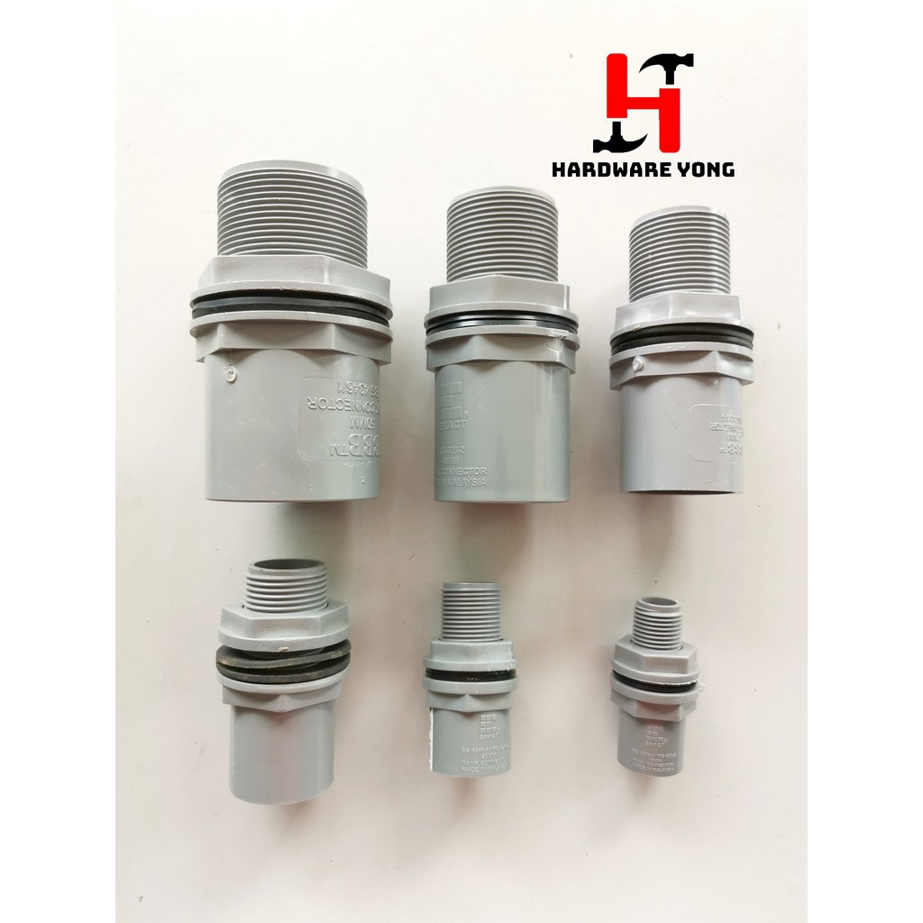 PVC TANK CONNECTOR 15MM /20MM /25MM /32MM /40MM /50MM | Shopee Malaysia