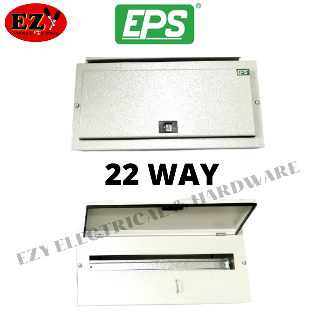 EPS S SIZE SINGLE ROW ES 10 / 14 / 18 / 22 WAY METAL CLAD DB ENCLOSURE ...