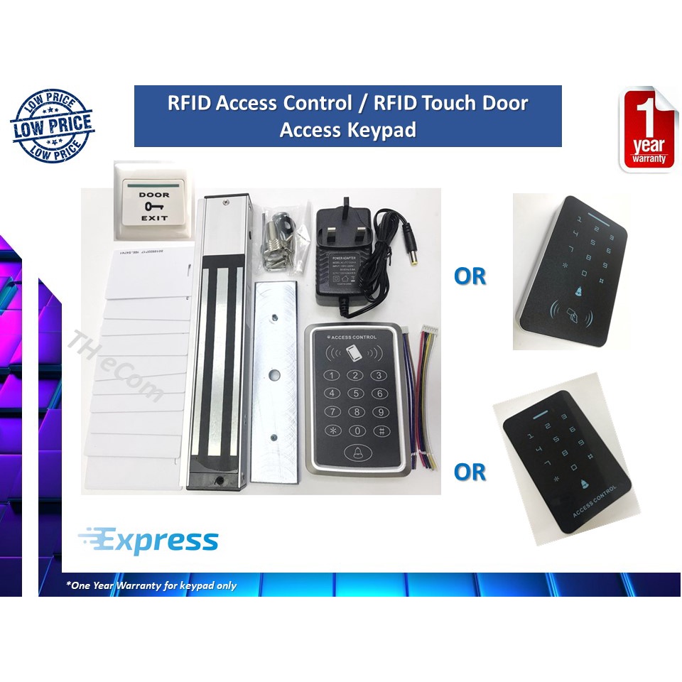 Door Access System Rfid Access Control Keypad Rfid Touch Screen