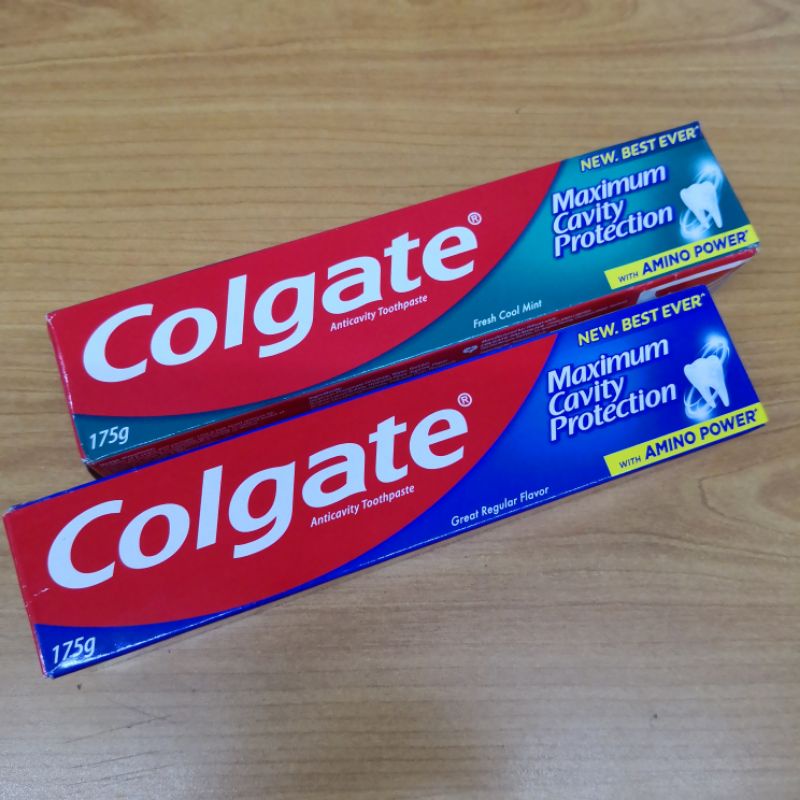 Colgate Anticavity Toothpaste 175G - Fresh Cool Mint / Great Regular ...