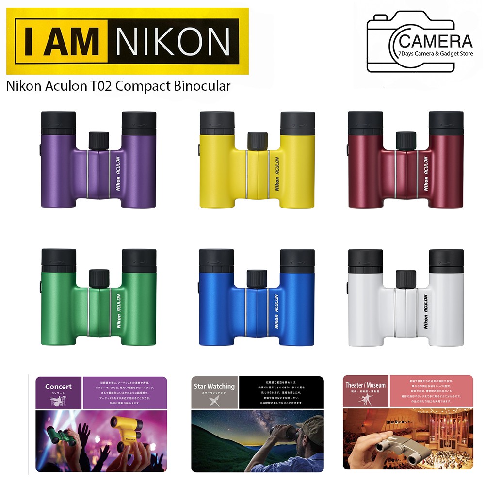( READY STOCK ) NIKON ACULON T02 8X21/ 8 X 21/ 10 X 21 / 10X 21 ...