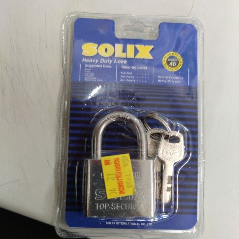 Solix Heavy Duty Lock | Shopee Malaysia