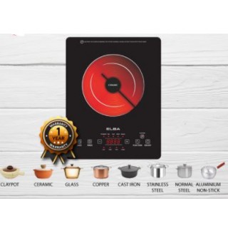 ELBA Ceramic Cooker with Sensor Touch ECC-J2015(BK) Black (2000W ...