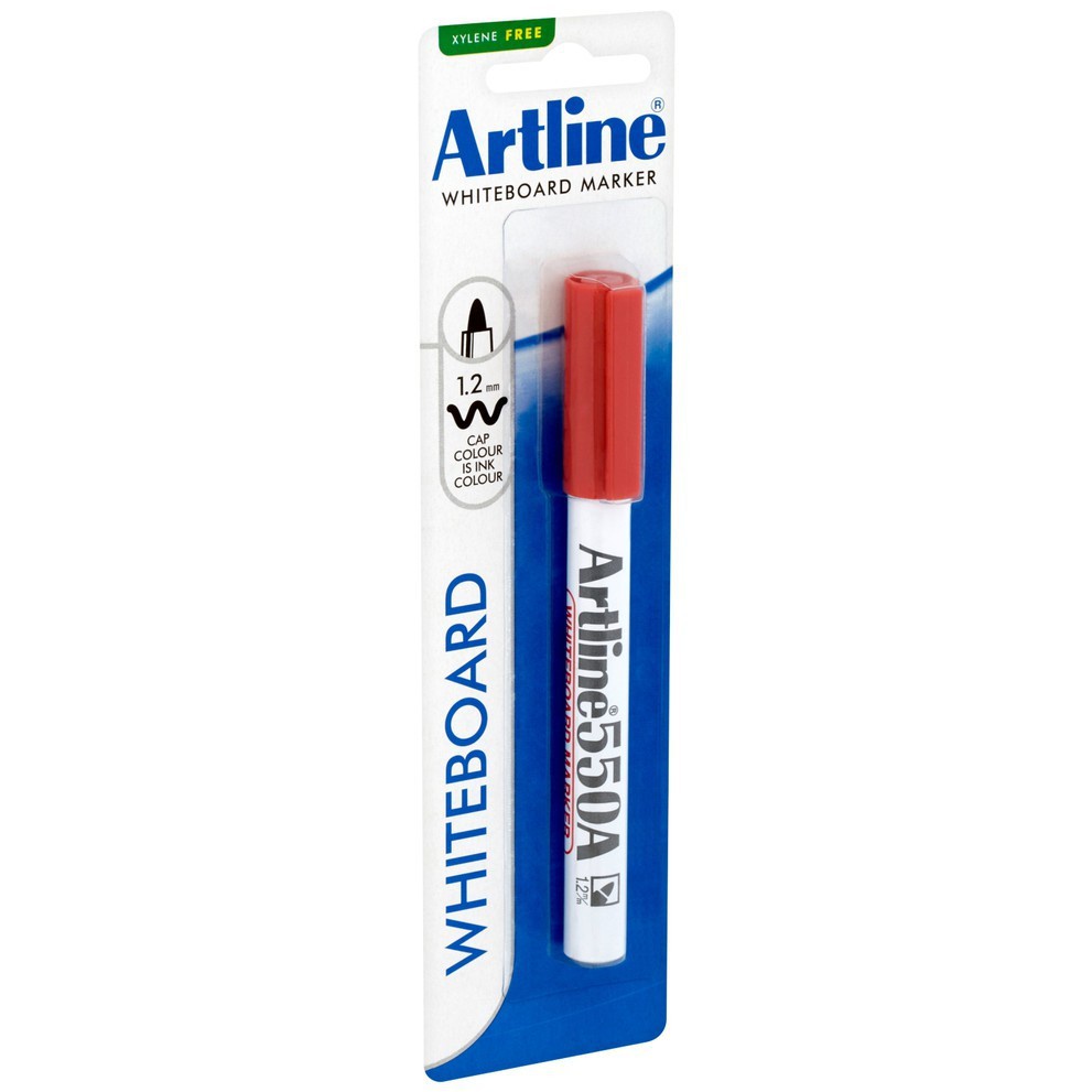 Artline Whiteboard Marker - Red (1.2mm) | Shopee Malaysia