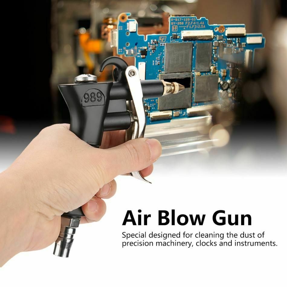 MKR Adjustable High Pressure Air Duster Compressor Blow Gun Pistol Type ...
