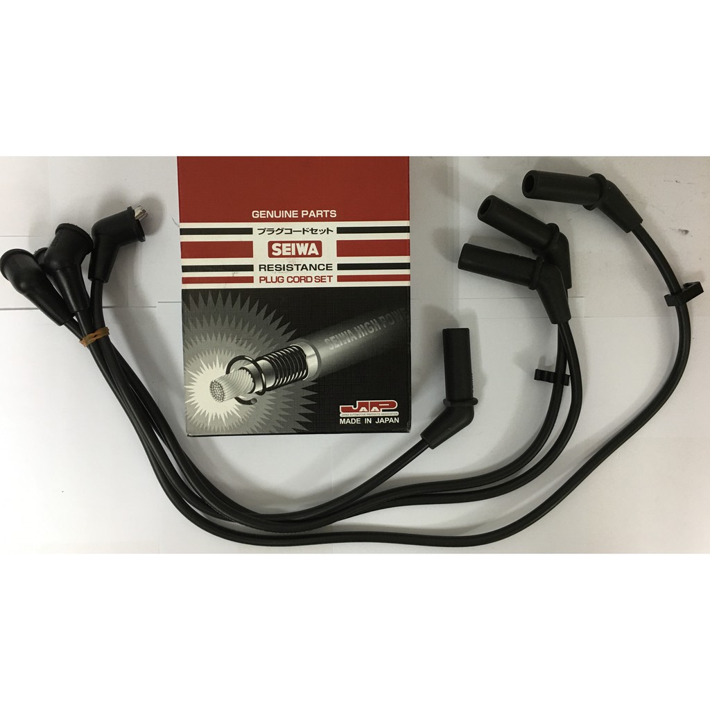 SAGA ISWARA 12V & WIRA 1.3 1.5 (CARBURETOR) PLUG CABLE SEIWA | Shopee ...