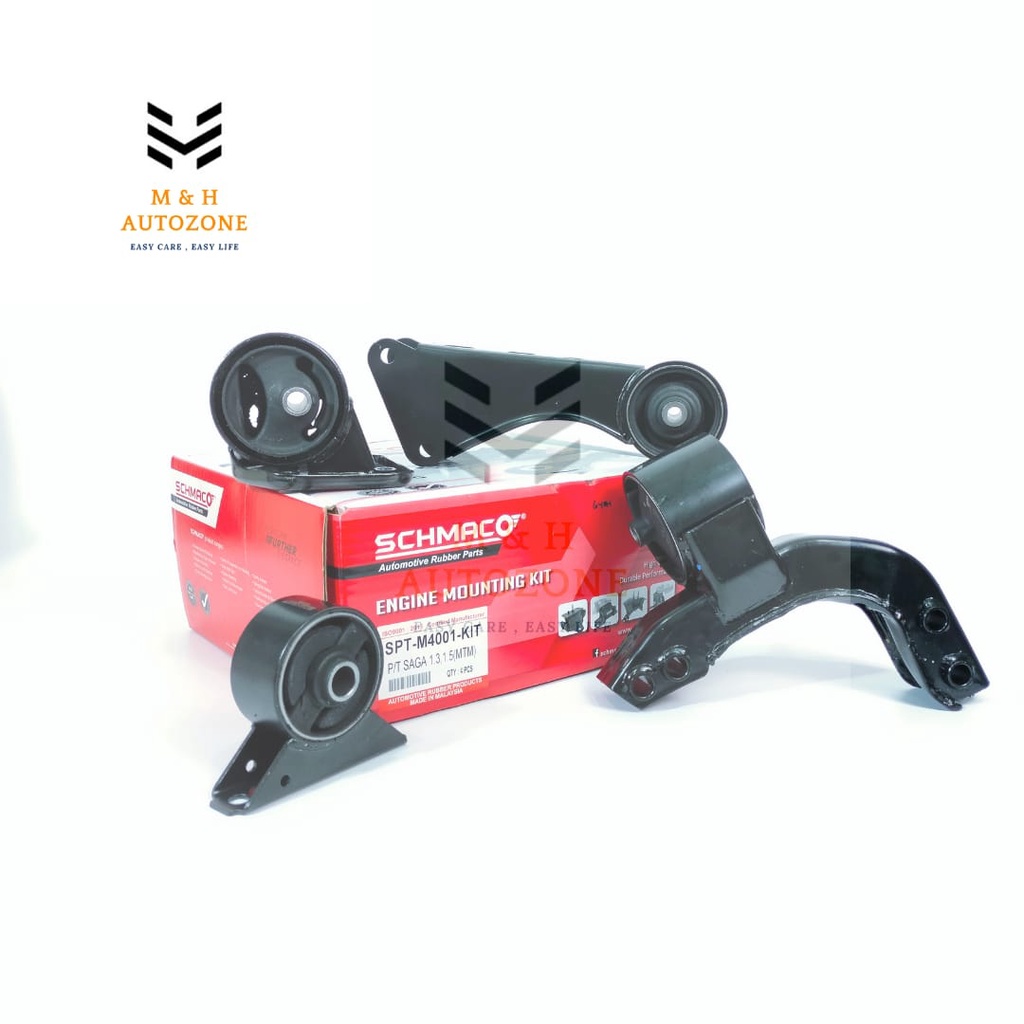 SCHMACO PROTON SAGA 1.3 / 1.5 ENGINE MOUNTING SET (MTM) | Shopee Malaysia