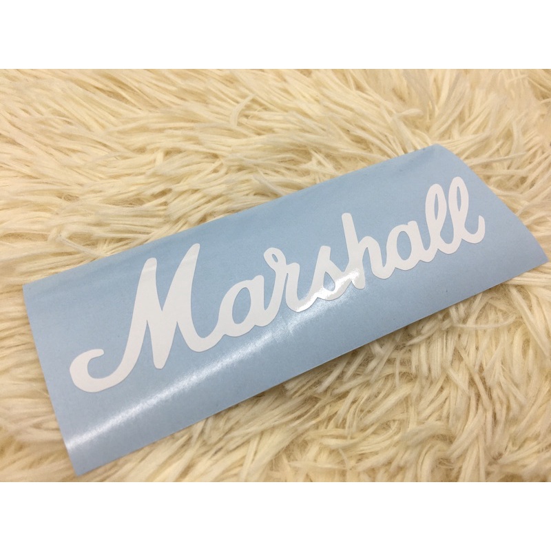 MARSHALL cutting stiker (1pcs) | Shopee Malaysia