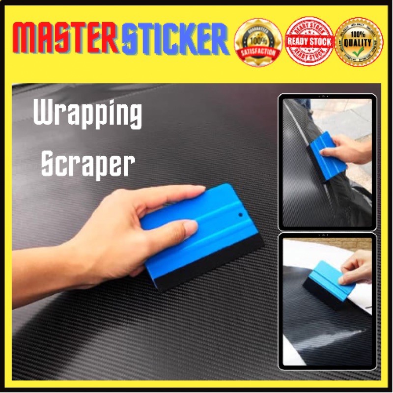 Car Wrapping Applicator Tools Scraper Squeegee Soft Felt Edge Car ⚡ ...