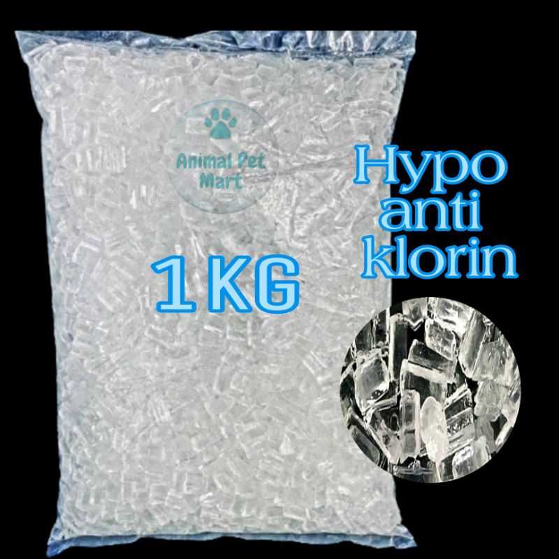 CRYSTAL Hypo Anti Klorin Sodium Thiosulphate/ibu anti klorin 1kg ...