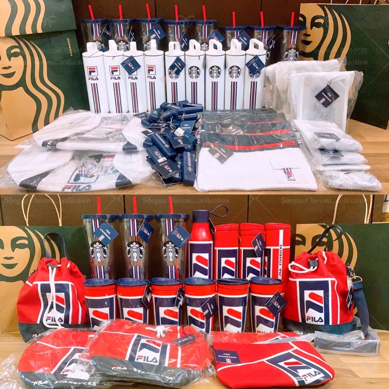 [ReadyStock]Starbucks x FILA Collaboration 2021 Series 星巴克FILA联名合作款系列 ...