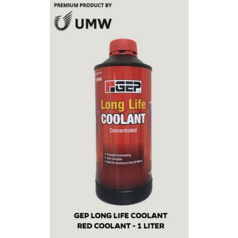 GEP LONG LIFE COOLANT CONCENTRATED | Shopee Malaysia