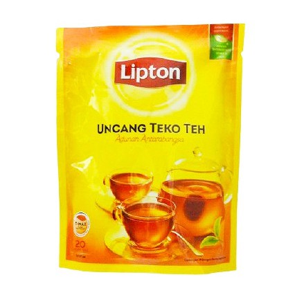Lipton Potbag Uncang Teko Teh [20 uncang / 40 uncang] | Shopee Malaysia