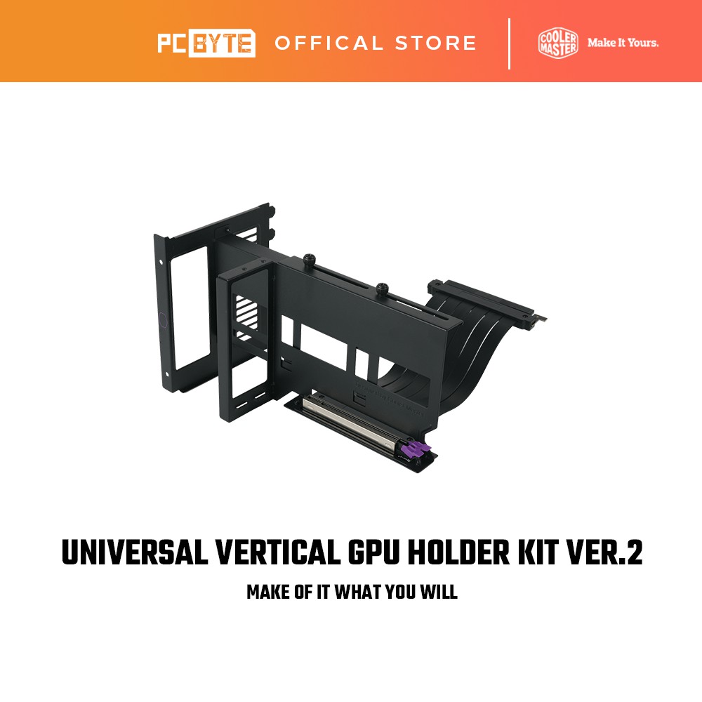 Cooler Master Universal Vertical GPU Holder Kit Ver.2 PCByte | Shopee ...