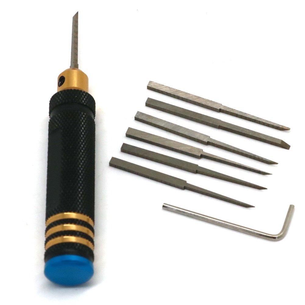 Prime Model Scriber With Blade Gundam Resin Carved Scribe Line Hobby Cutting Tool Chisel 7