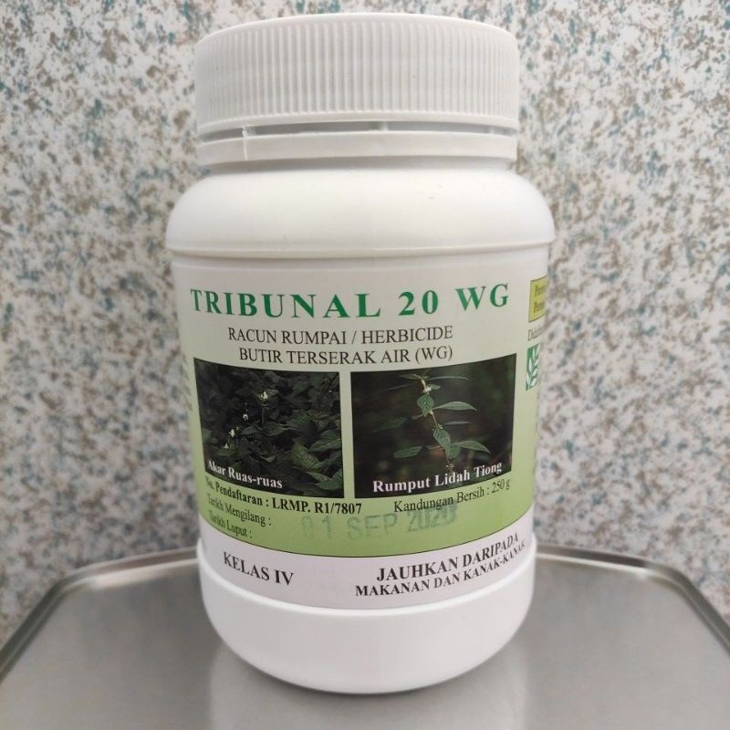 250G Tribunal Metsulfuron-methyl 20% ally (TRIBUNAL) Herbicide Mixture ...