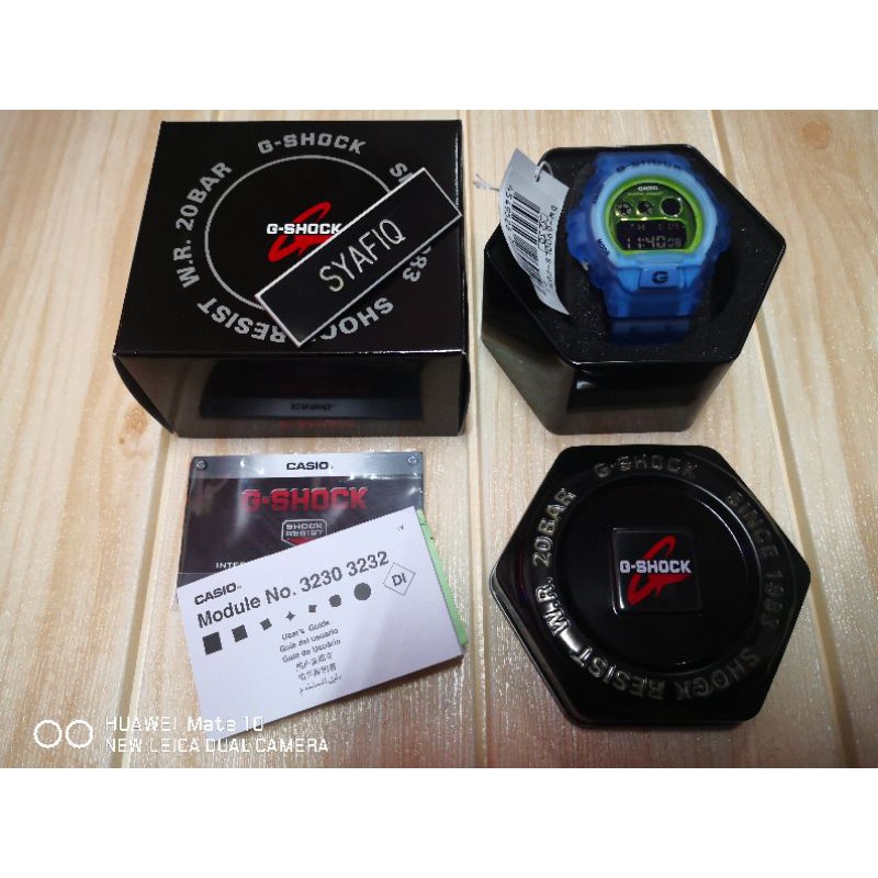 ORIGINAL G-Shock DW6900LS-2DR / Semi-Transparent / LS2 / DW6900 ...