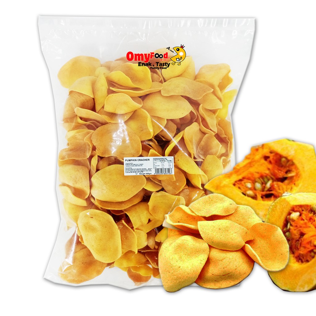 400g/500g Keropok Kerepek Ubi/Cendawan/Labu/Trio Corn Snack[Masin/Kari ...