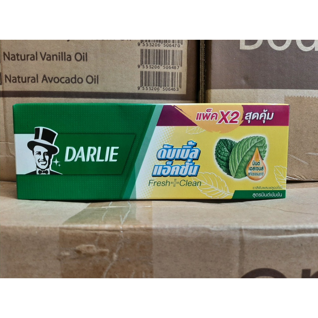 Darlie Black Western Toothpaste Mint 170gr (box of 2 tubes) | Shopee ...