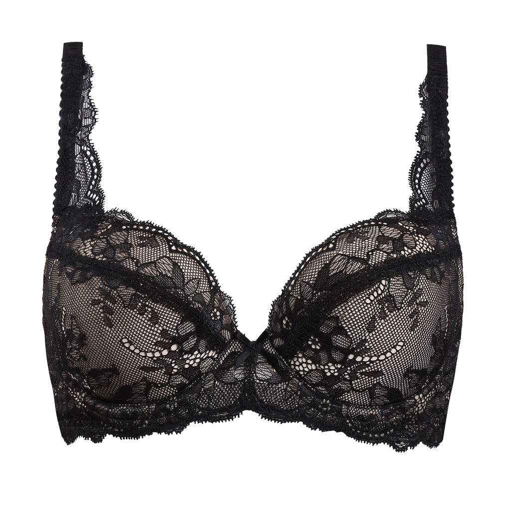 XIXILI ARIBA SENSUAL LACE DEMI BRA | Shopee Malaysia
