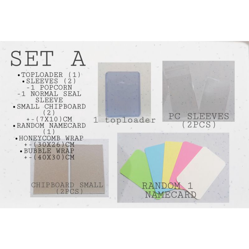 PHOTOCARDS PACKAGING SET | Shopee Malaysia