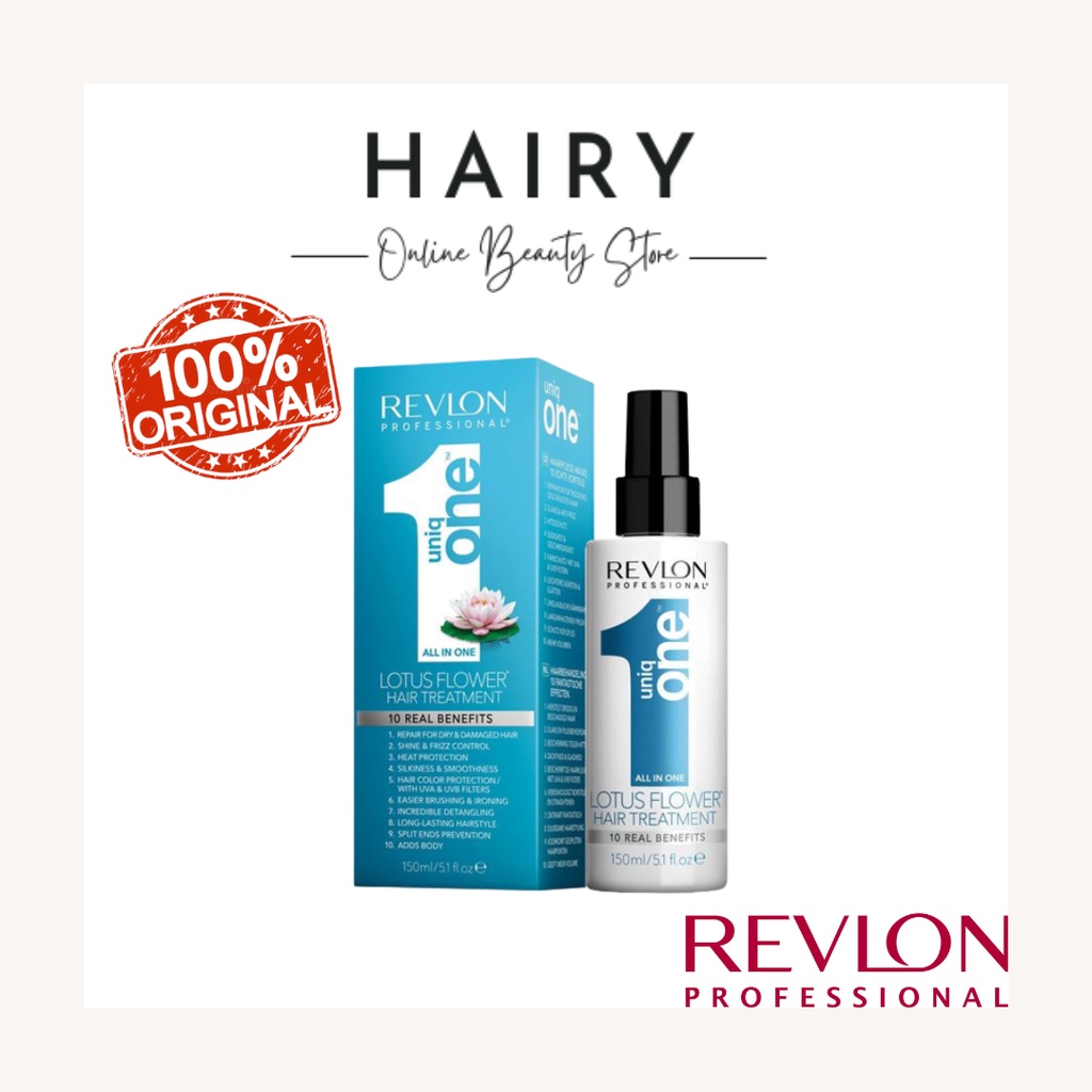 Revlon Professional Uniq One Lotus Flower Hair Treatment 150ml | Shopee ...