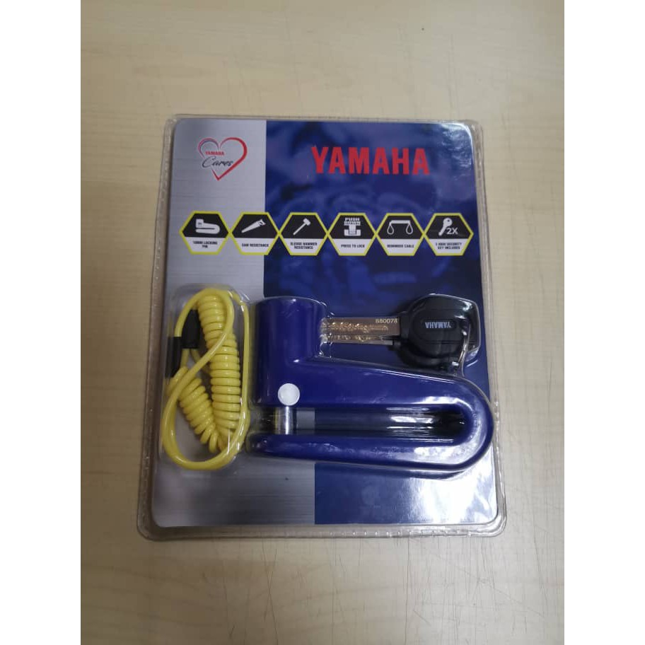 YAMAHA DISC LOCK (100% ORIGINAL) | Shopee Malaysia