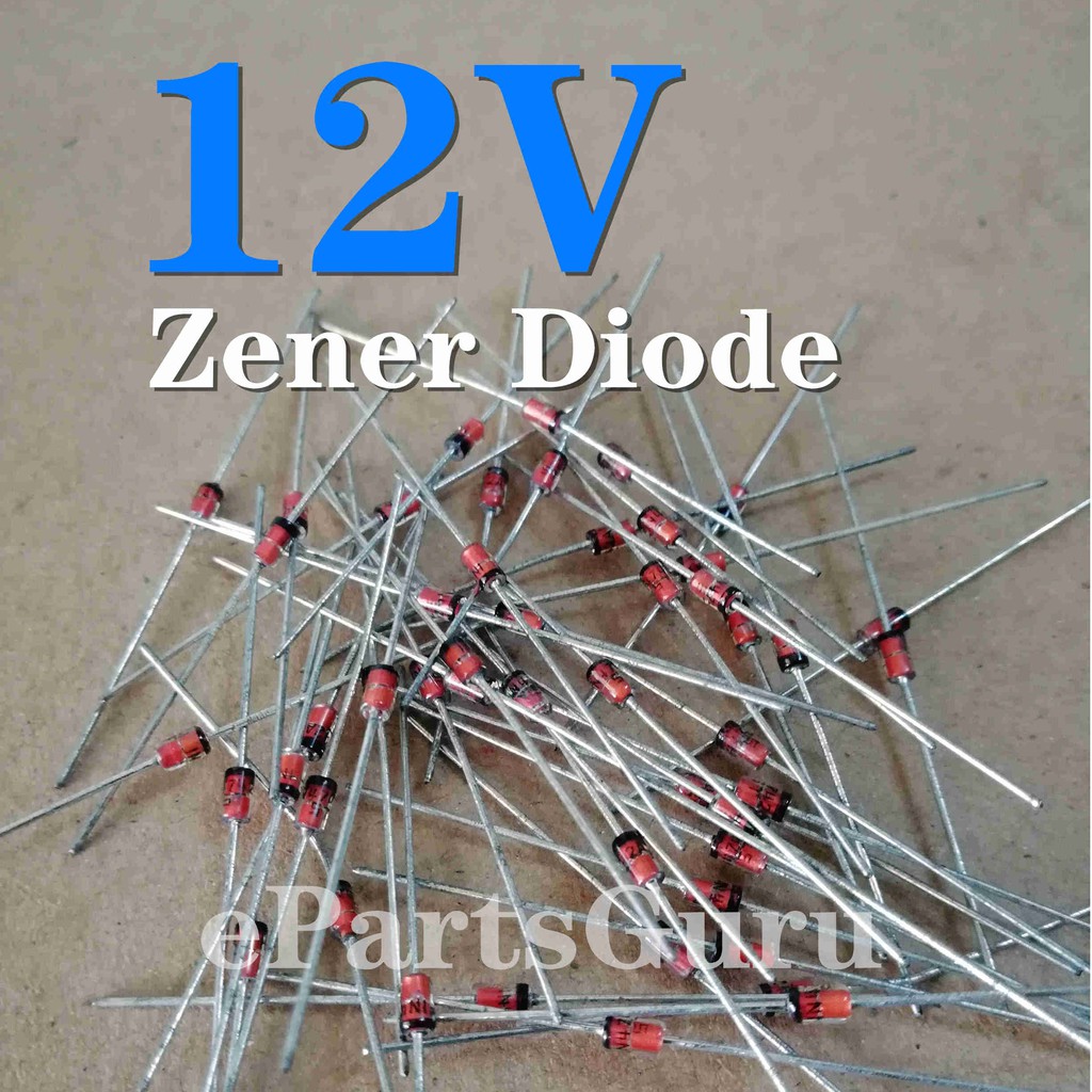 1N4742 12V 1/2W Zener Diodes / Voltage Regulator Diode | Shopee Malaysia
