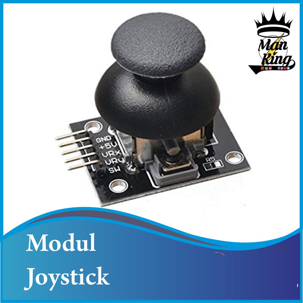 XY dual axis joystick module for arduino | Shopee Malaysia