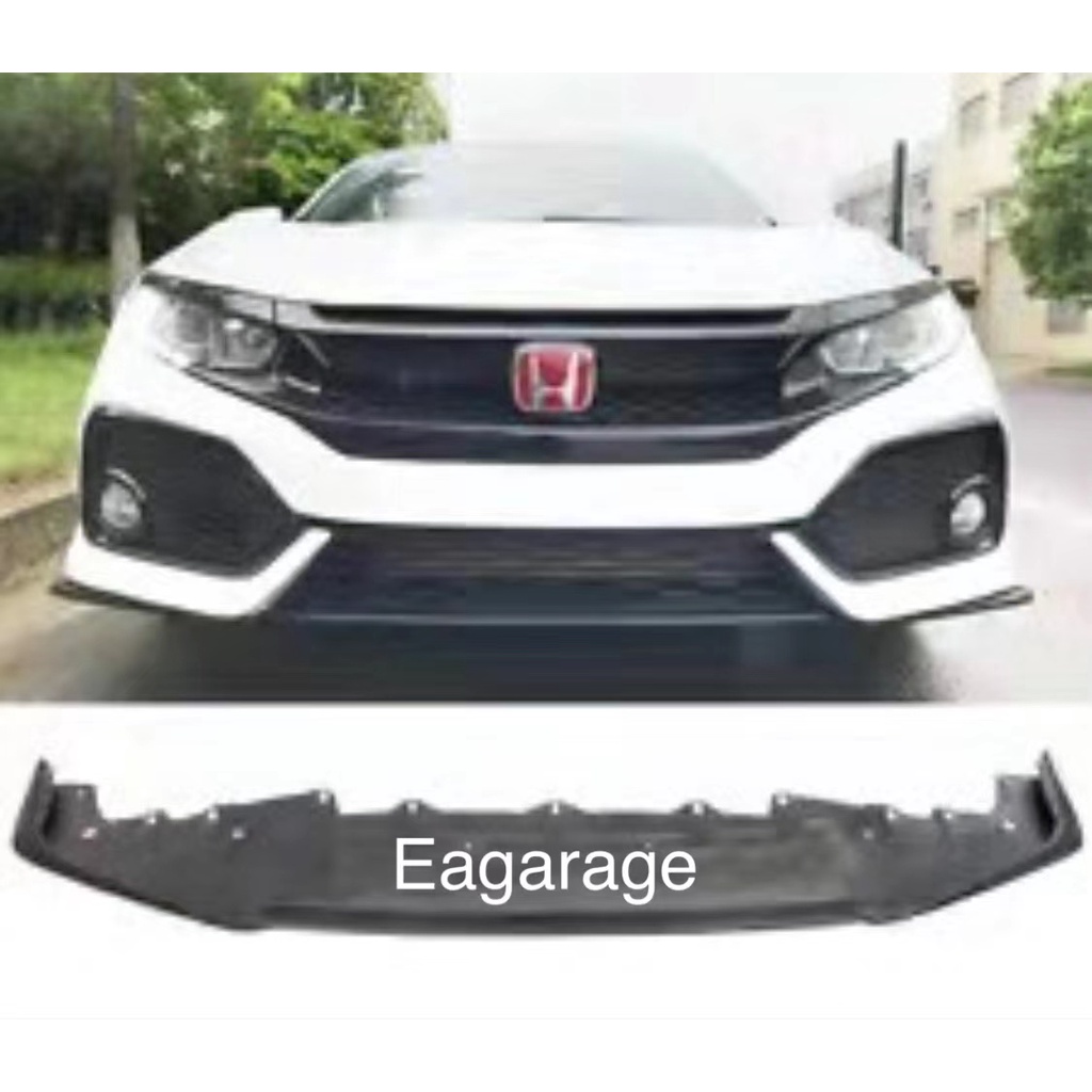 Civic FC SI / TypeR Type R Front Bumper Lips Lip Under Lips - No Paint ...