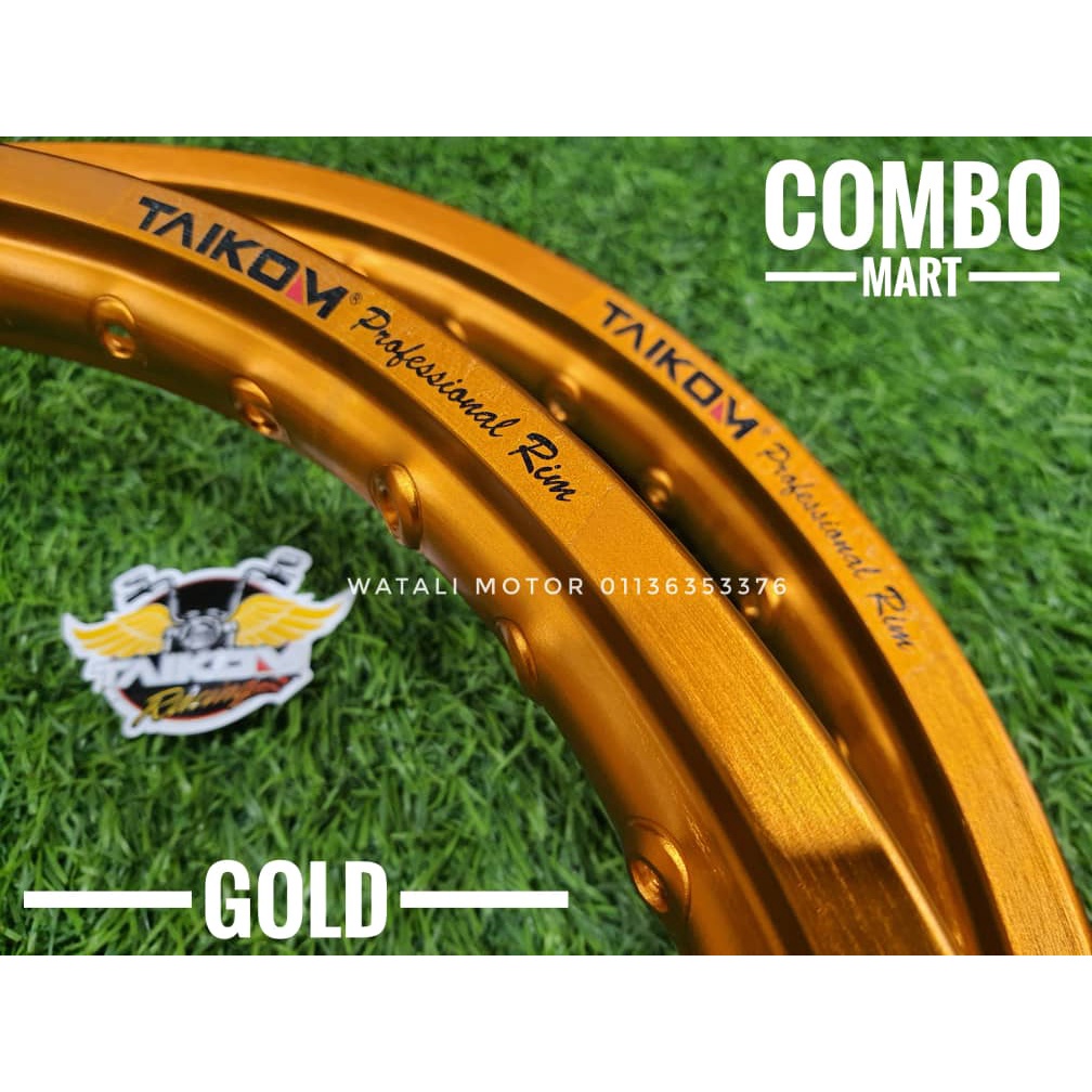 TAIKOM ALLOY RIM 1.40x17 , 1.60x17 , 1.40x18 , 1.60x18 (100% ORIGINALS ...