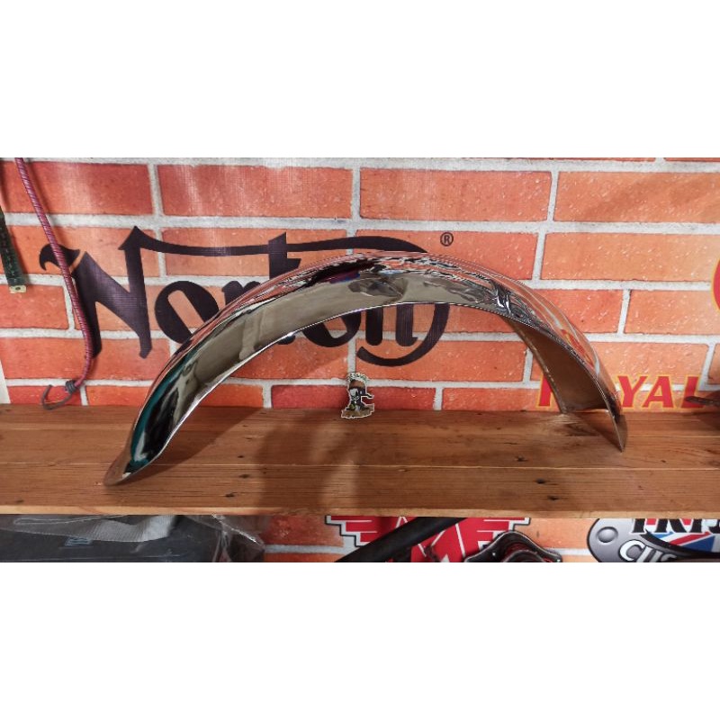 British ducktail chrome chopper fender | Shopee Malaysia