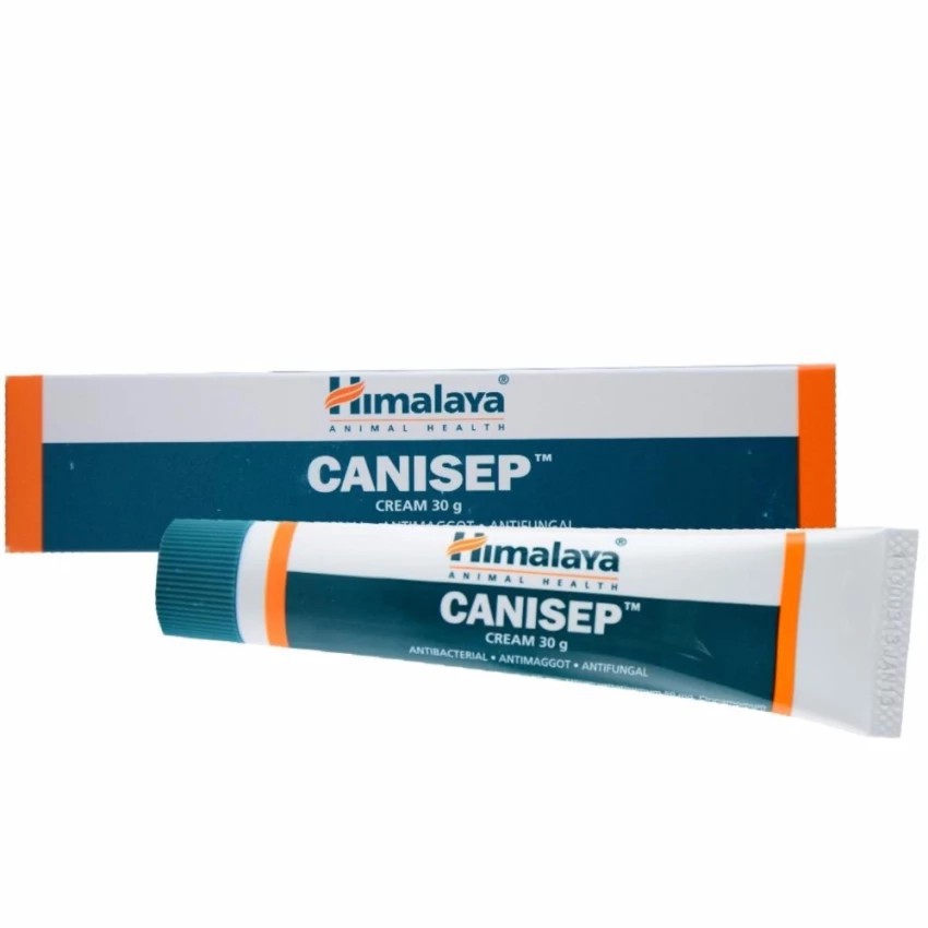 Himalaya Canisep Cream 30g Cat/Dog/Pets(cuts,dry/moist eczema, ringworm ...