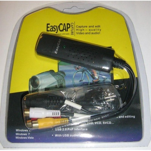 Easycap Compati Video Capture DC60+ for Astro/Wii/Xbox/PS3 EMP USB2861 | Shopee Malaysia