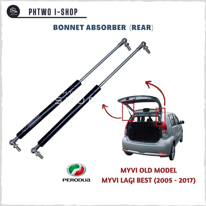 REAR BONNET ABSORBER - PERODUA MYVI OLD MODEL / MYVI LAGI BEST (2005 ...