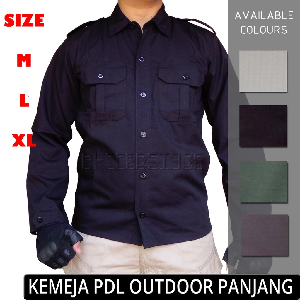 KEMEJA Pdl Field Shirt | Shopee Malaysia