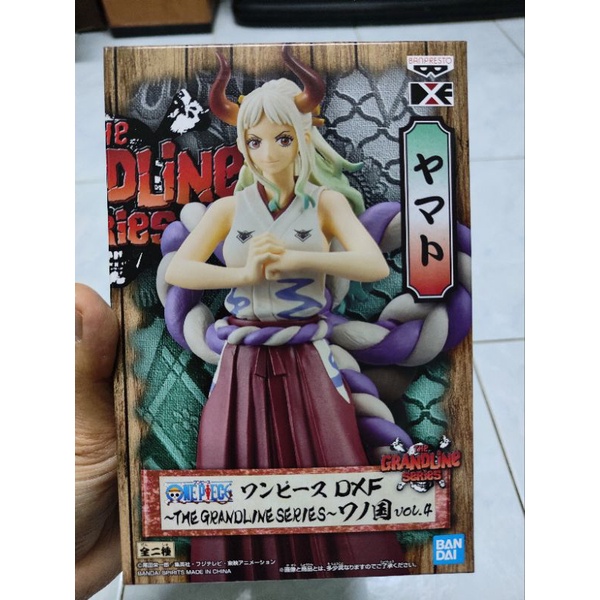 One Piece Dxf Grandline Series Yamato Vol-4 Gold Sticker | Shopee Malaysia
