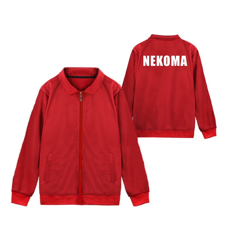 Haikyuu Nekoma Cosplay Costume Nekoma Jacket Pants Set High Schoo ...