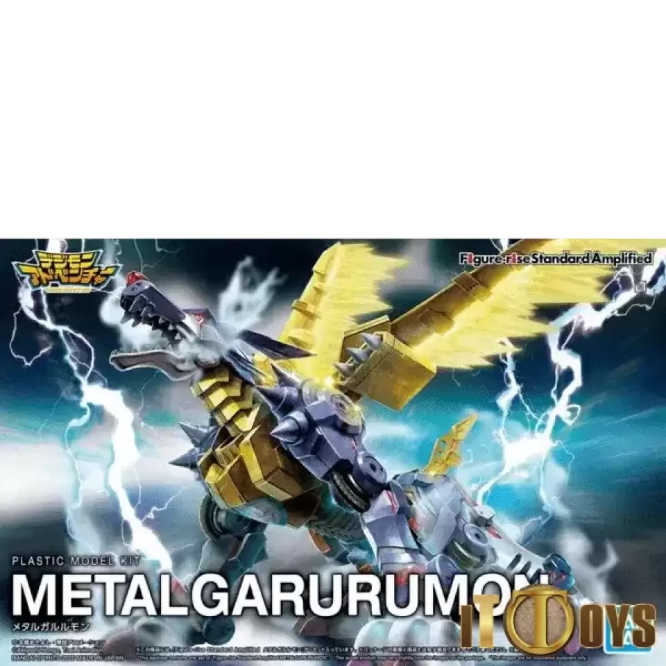 Bandai Figure-rise Standard Digimon Adventure Metal Garurumon ...