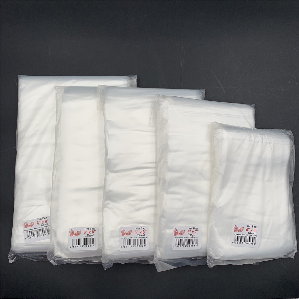 HDPE Bag [ Big Size ] HD HM / Tranparent / Bungkus / Plastik Beg ...