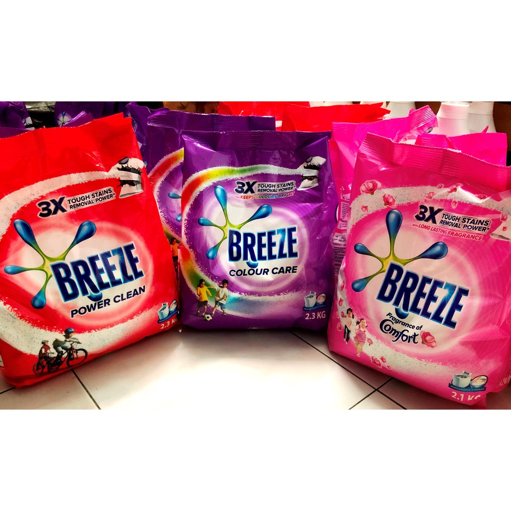Breeze powder detergent 2.1kg / 2.3kg | Shopee Malaysia