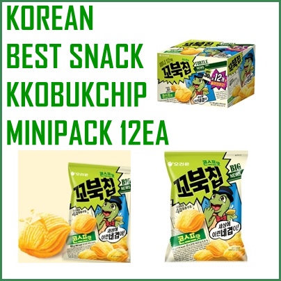 Haitai KOREAN SNACK Kkobuk Chip Corn soup flavor (30gX12ea) | Shopee ...